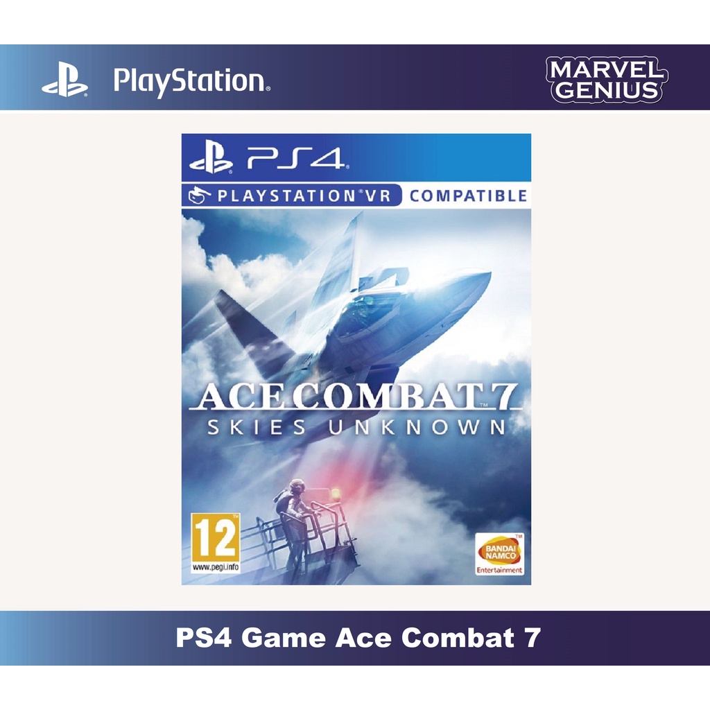 PS4 GAME Ace Combat 7 Skies Unknown 空戰奇兵 7 未知天際 ENGLISH | Shopee Malaysia