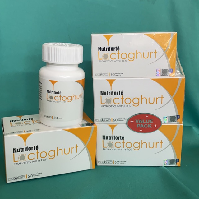Nutriforte Lactoghurt Probiotic 30’s/60’s/60’s+60’s+30’s exp 09/25 ...