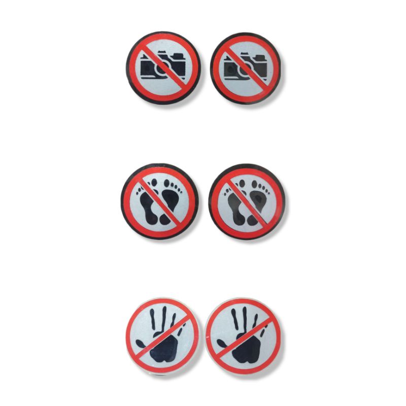 Cutting stickers are prohibited from stepping on the touch camera ...