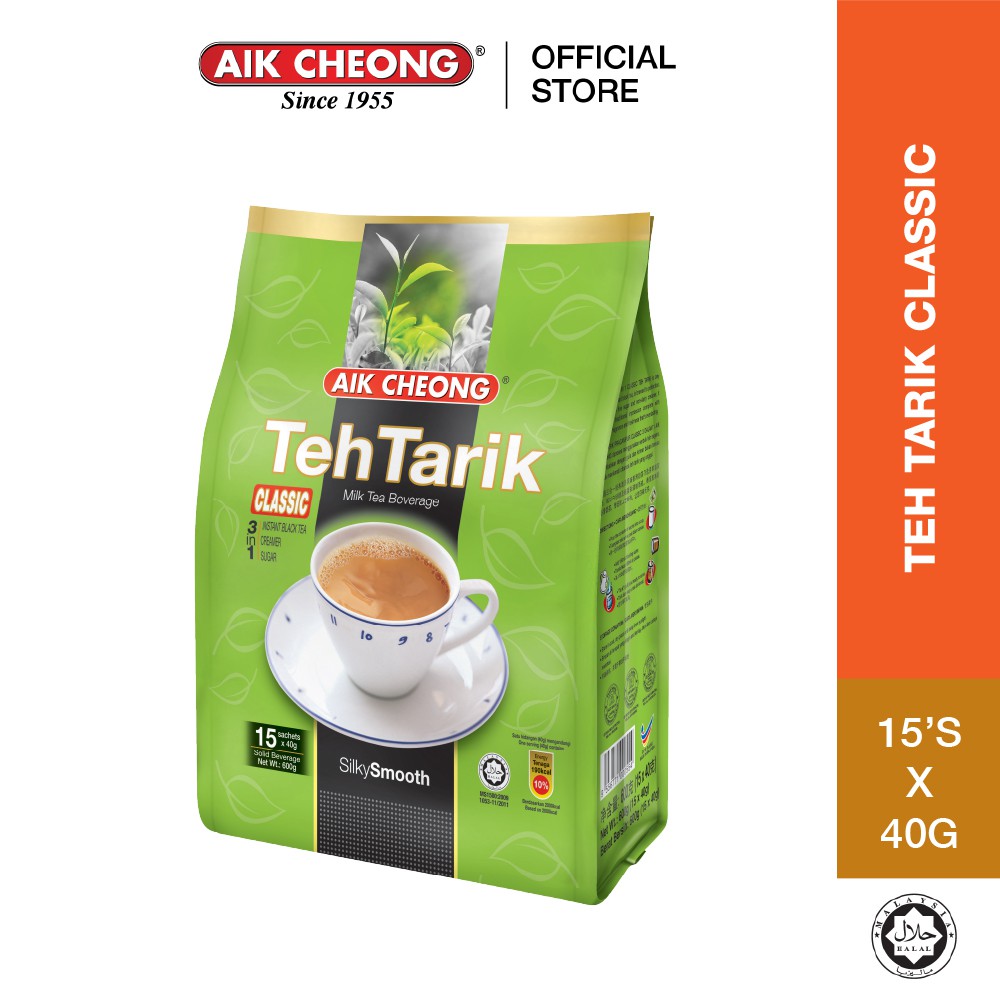 AIK CHEONG Teh Tarik 3in1 15 sachets - Classic (Original Products ...