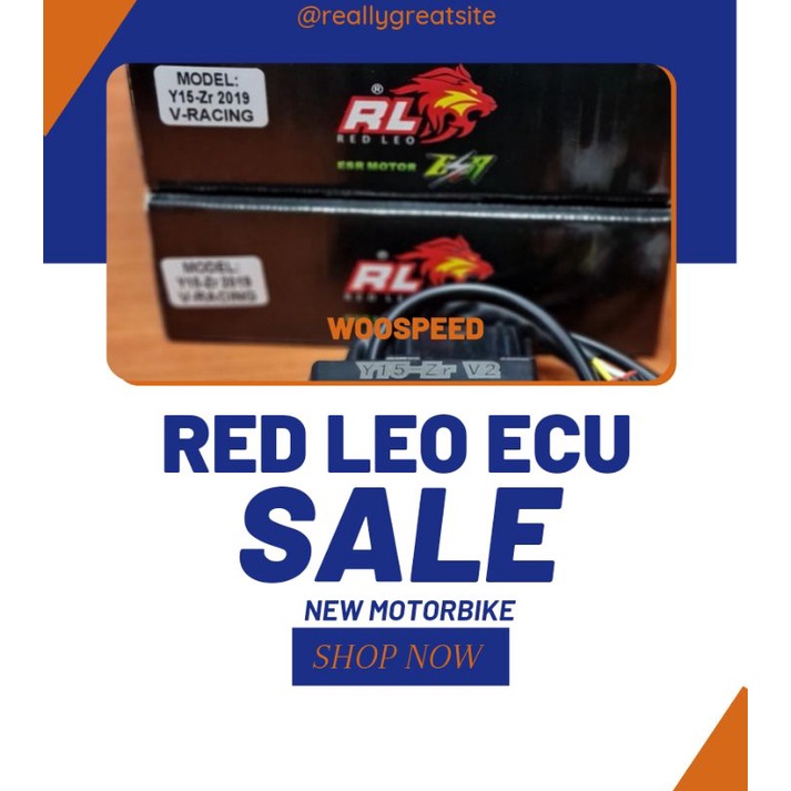 ECU RED LEO 100% ORIGINAL | Shopee Malaysia