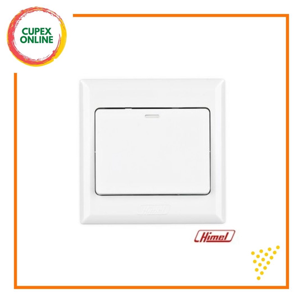 Himel Advance Series 16A 1G 1W Flush Switch white [HWDA1S] (cupex ...