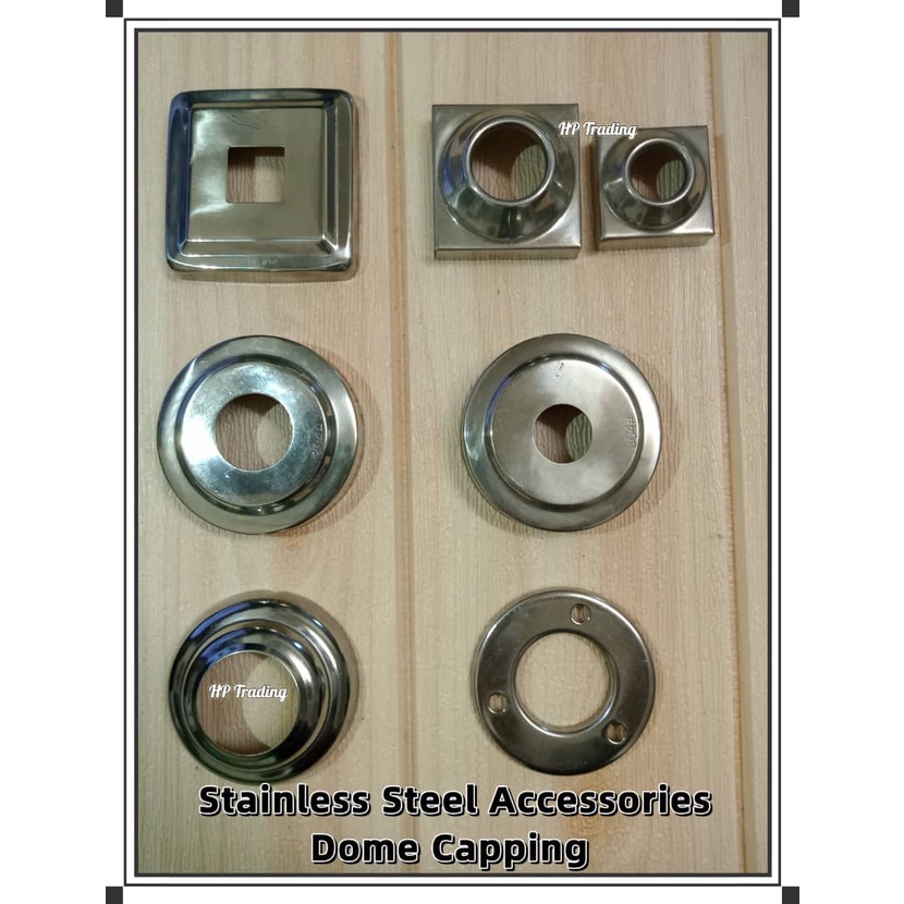 SUS304 Stainless Steel Square Capping Dome Capping ( Round / Square ...