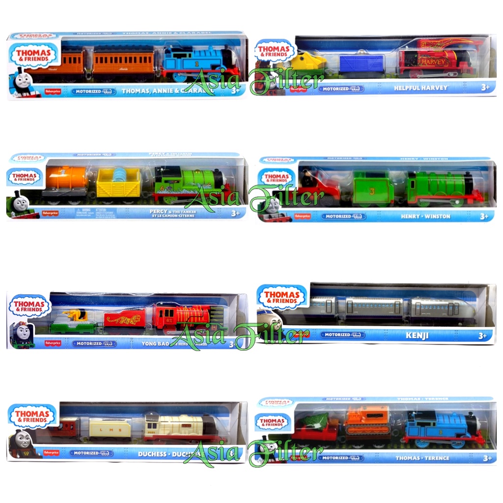 Thomas and Friends TRACK MASTER MOTORIZED Train Coupled YONG BAO ...