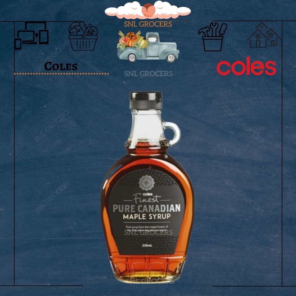 [AUS] Coles Finest Pure Canadian Syrup 250ml / Green's Pancake Shake ...