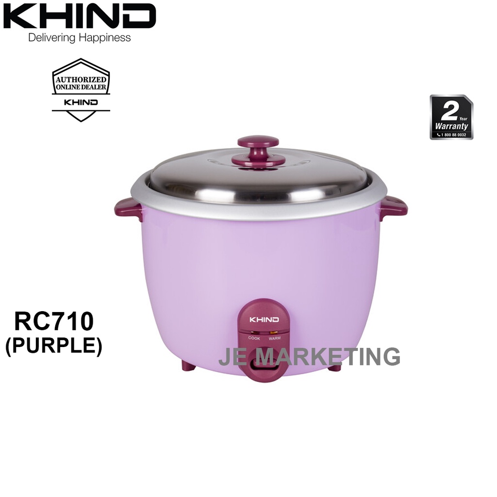 Khind Rice Cooker (1L) RC810N / RC710 | Shopee Malaysia