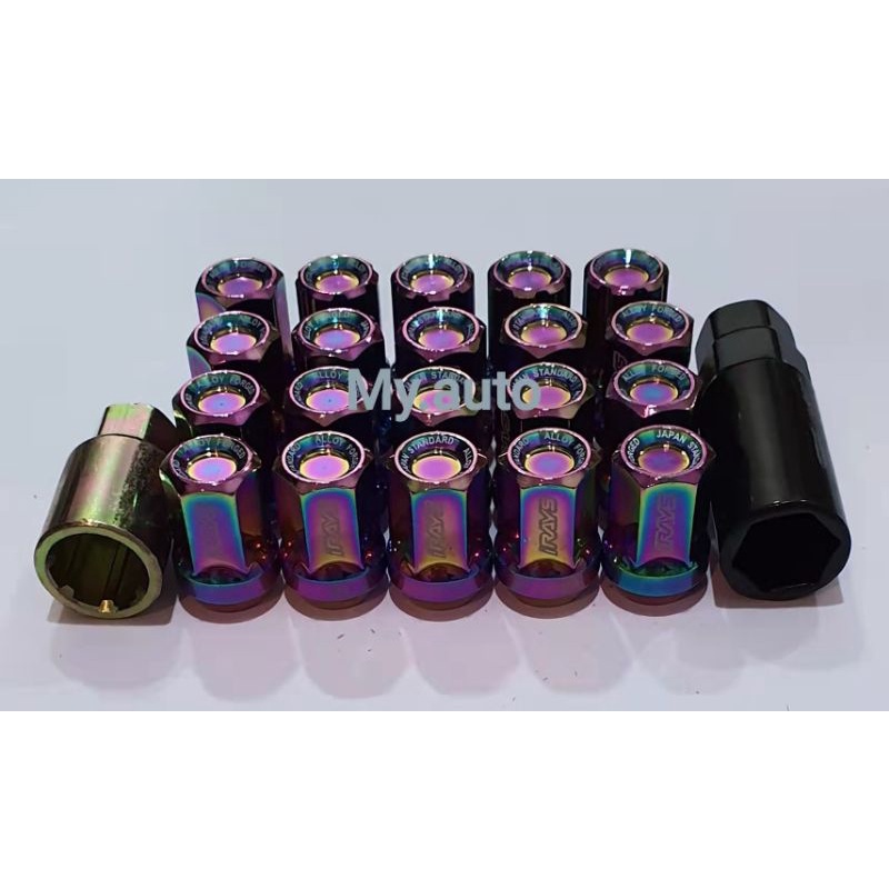 (New Arrivals)32mm/42mm Japan Standard Racing Quality Lock & Nut ...