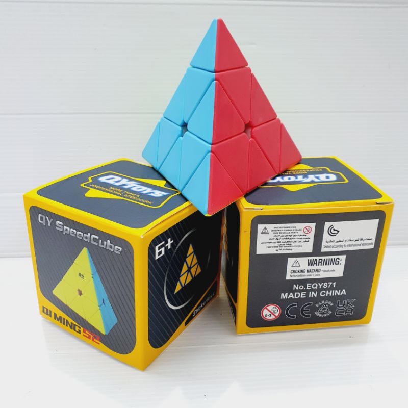 Pyraminx Rubrik Rubik Rubik's Triangle Slippery | Shopee Malaysia