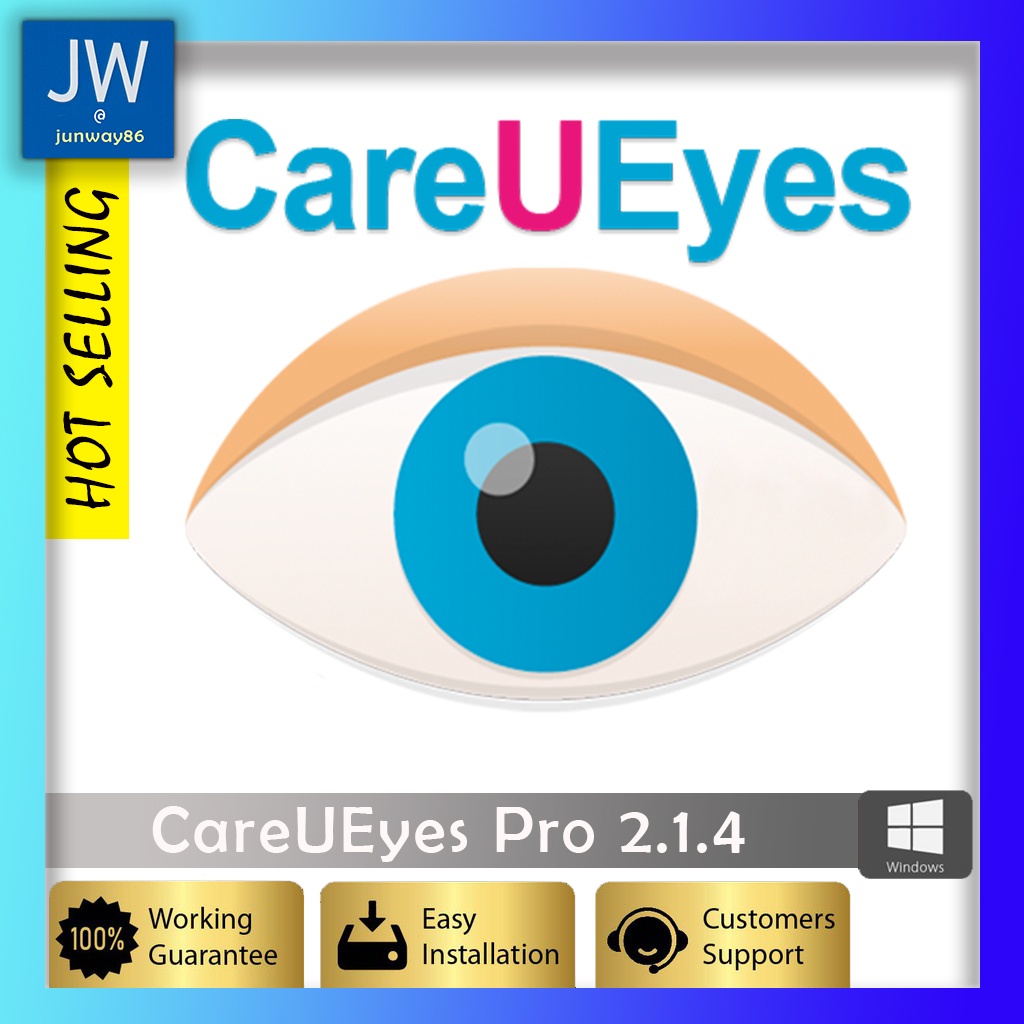 CareUEyes Pro 2.1.8 / Prevent eye strain / Reduce eye pain / Reduce vision problems / Improve ...