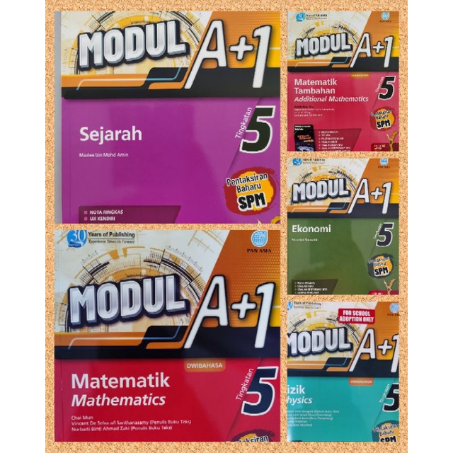 [ BBSS.] 2021 NEW FORMAT MODUL A+ KSSM TINGKATAN 5 | Shopee Malaysia