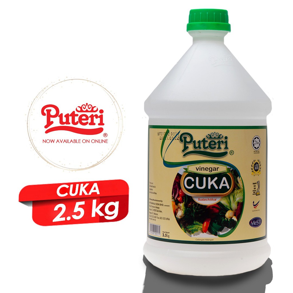 CUKA PUTERI 2.5KG (VINEGAR) | Shopee Malaysia