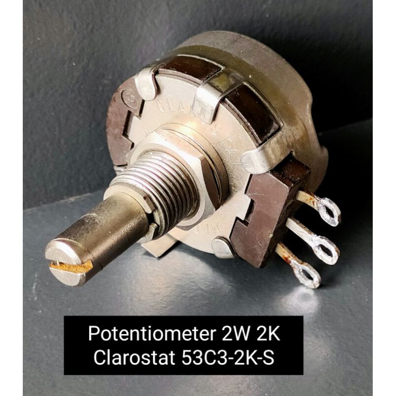 Resistor, Variable Potentiometer 2W 2K Clarostat 075 | Shopee Malaysia