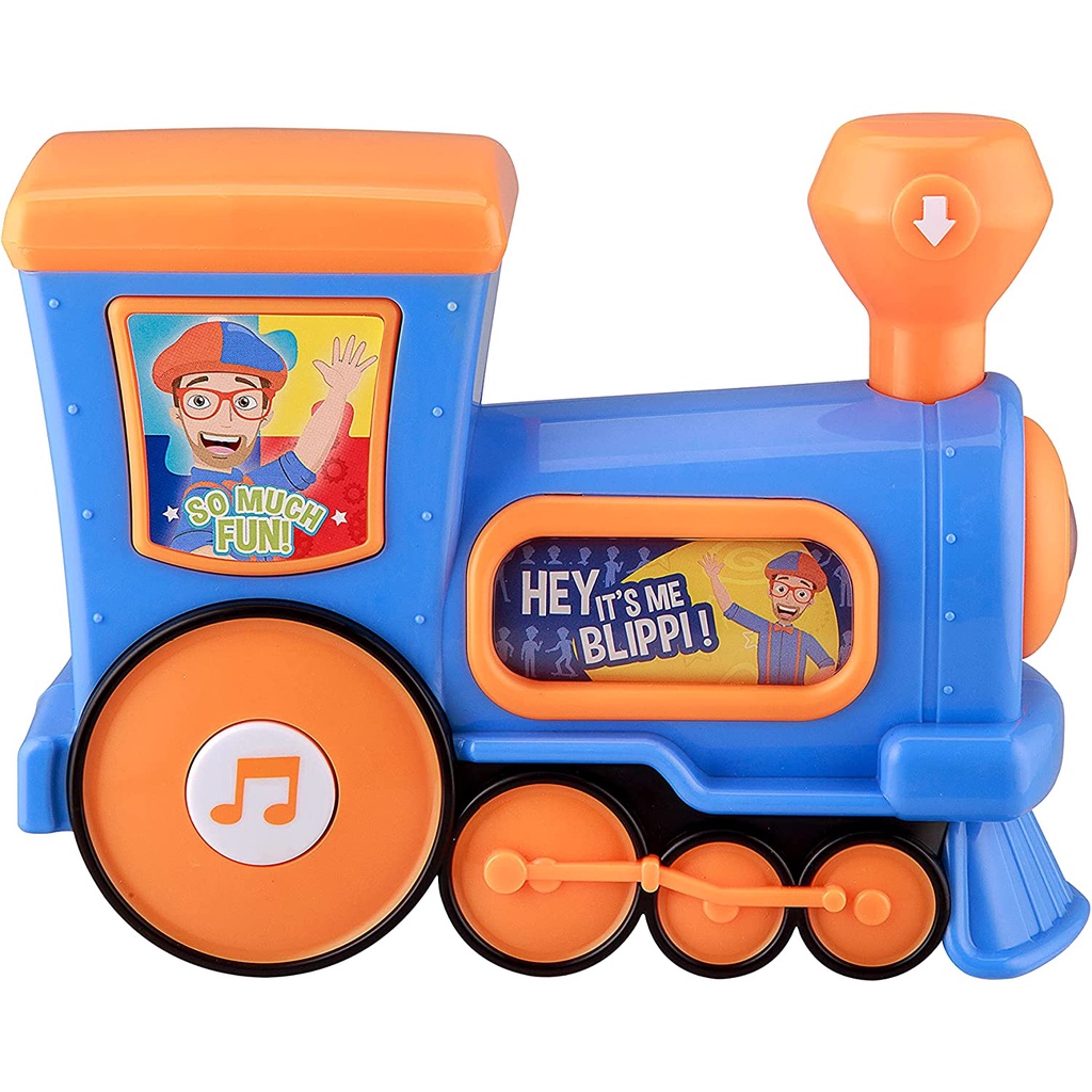 Blippi Train Musical Toy for Kids Includes Built-in Music and Sound ...