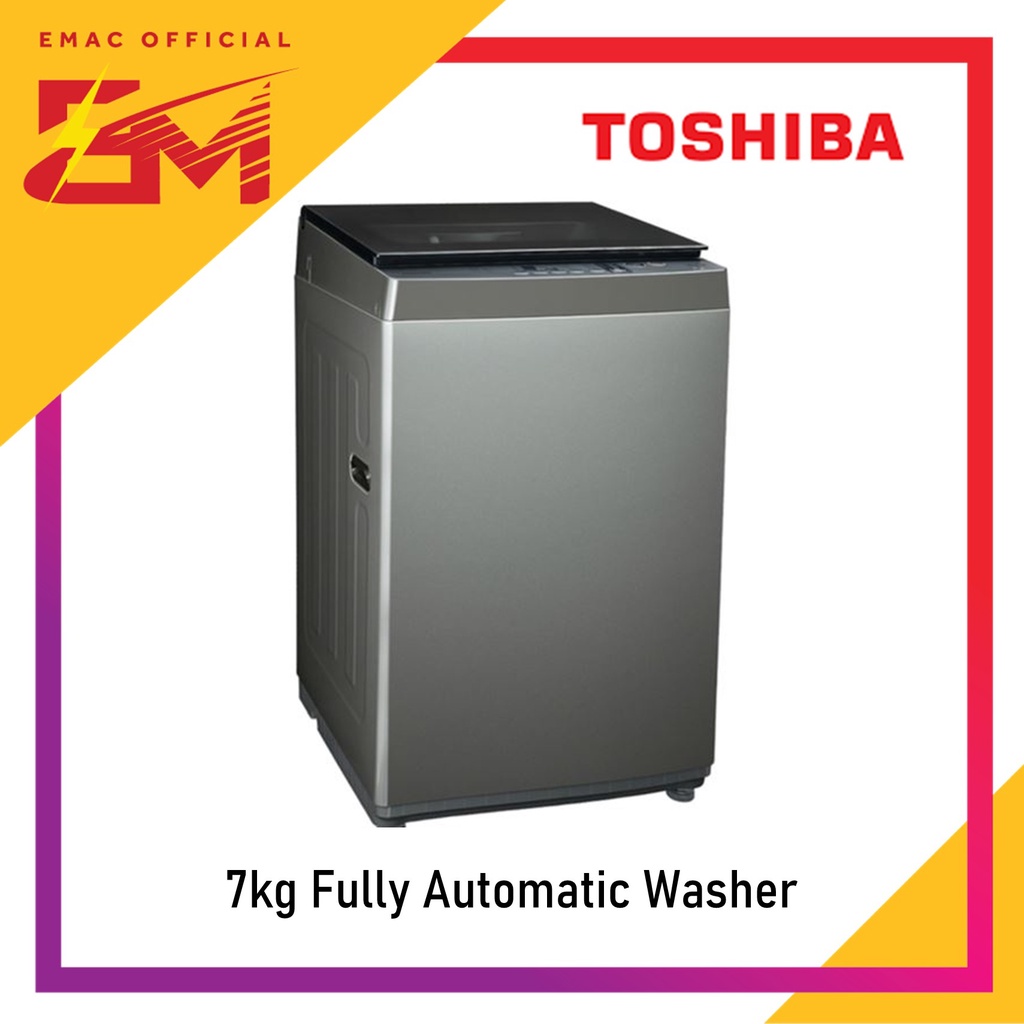 Toshiba Washing Machine Fully Auto Washer (7kg) AW-J800 (SG) | Shopee ...