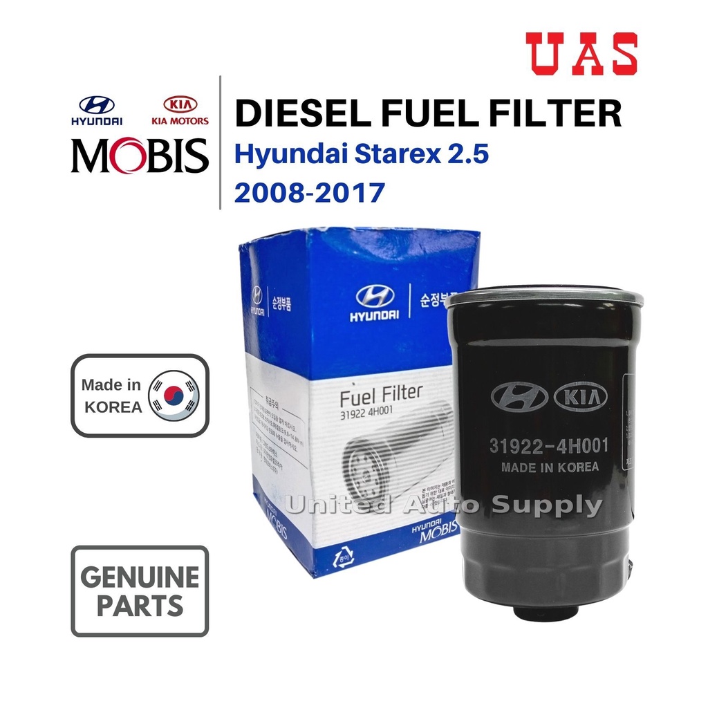 HYUNDAI Diesel Fuel Filter For Starex 2.5cc All Model 31922-4H001 ...