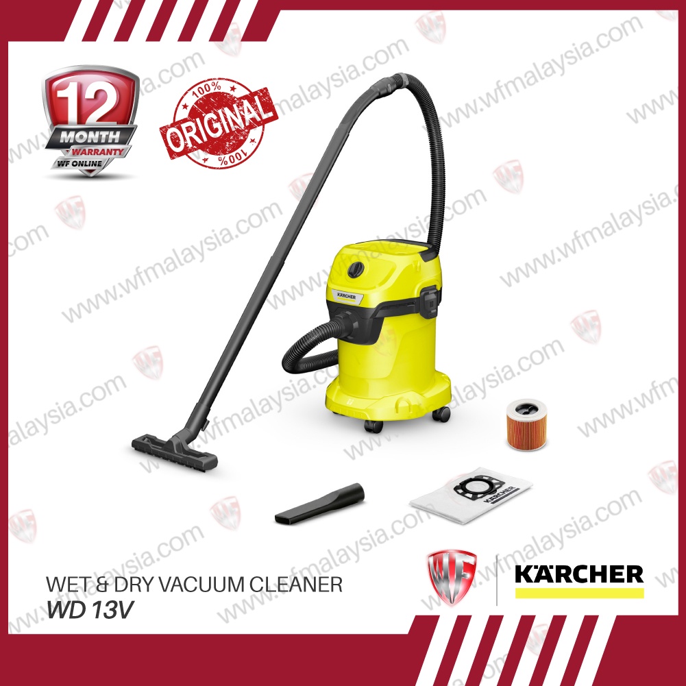 KARCHER WD3 V Wet and Dry Vacuum Cleaner (1 Year Warranty) | Shopee Malaysia