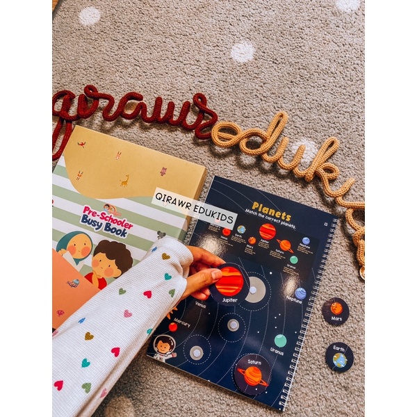 PRE-SCHOOLER BUSY BOOK | Shopee Malaysia