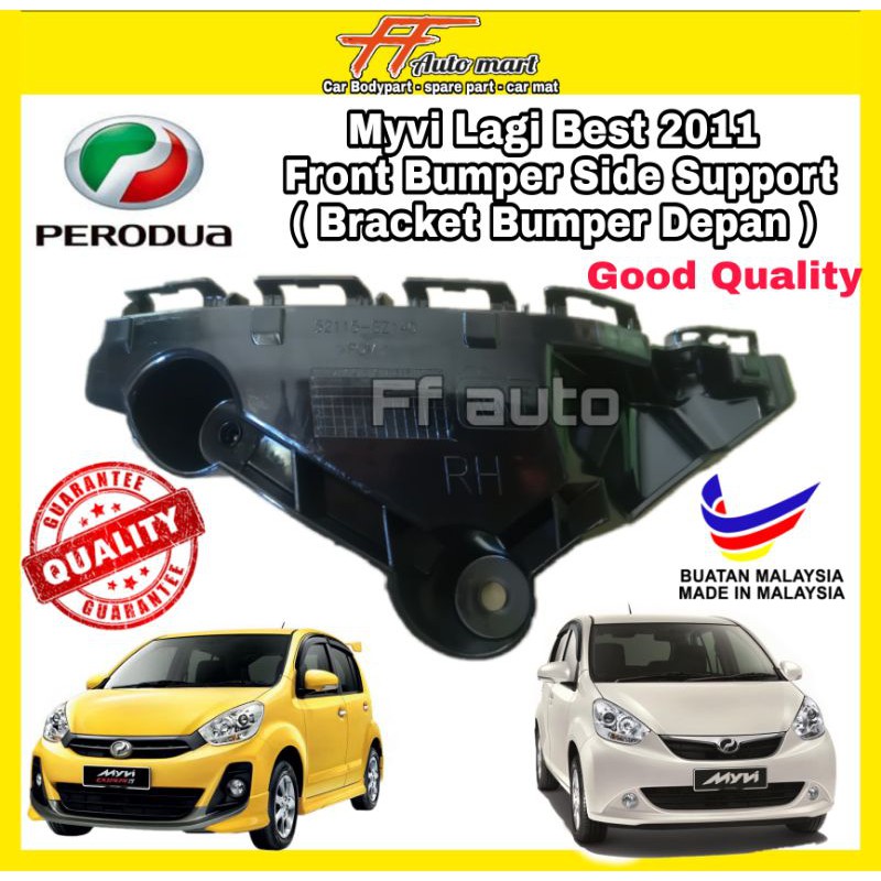 Perodua Myvi FL 2011 Lagi Best Front Bumper Side Bracket - BRACKET ...