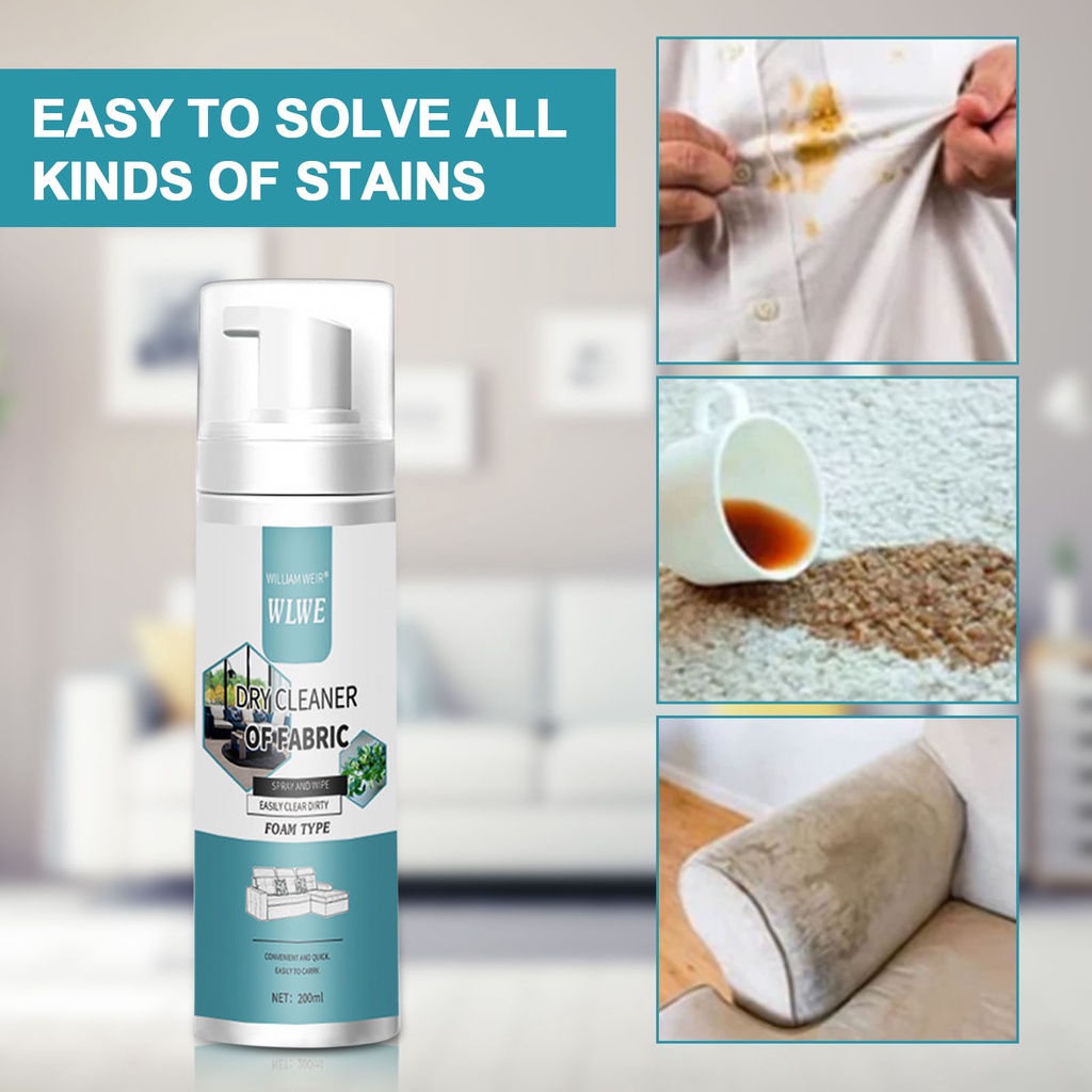 Couch Fabric Cleaner Upholstery Cleaner Foam Cleaner Powerful Instant ...