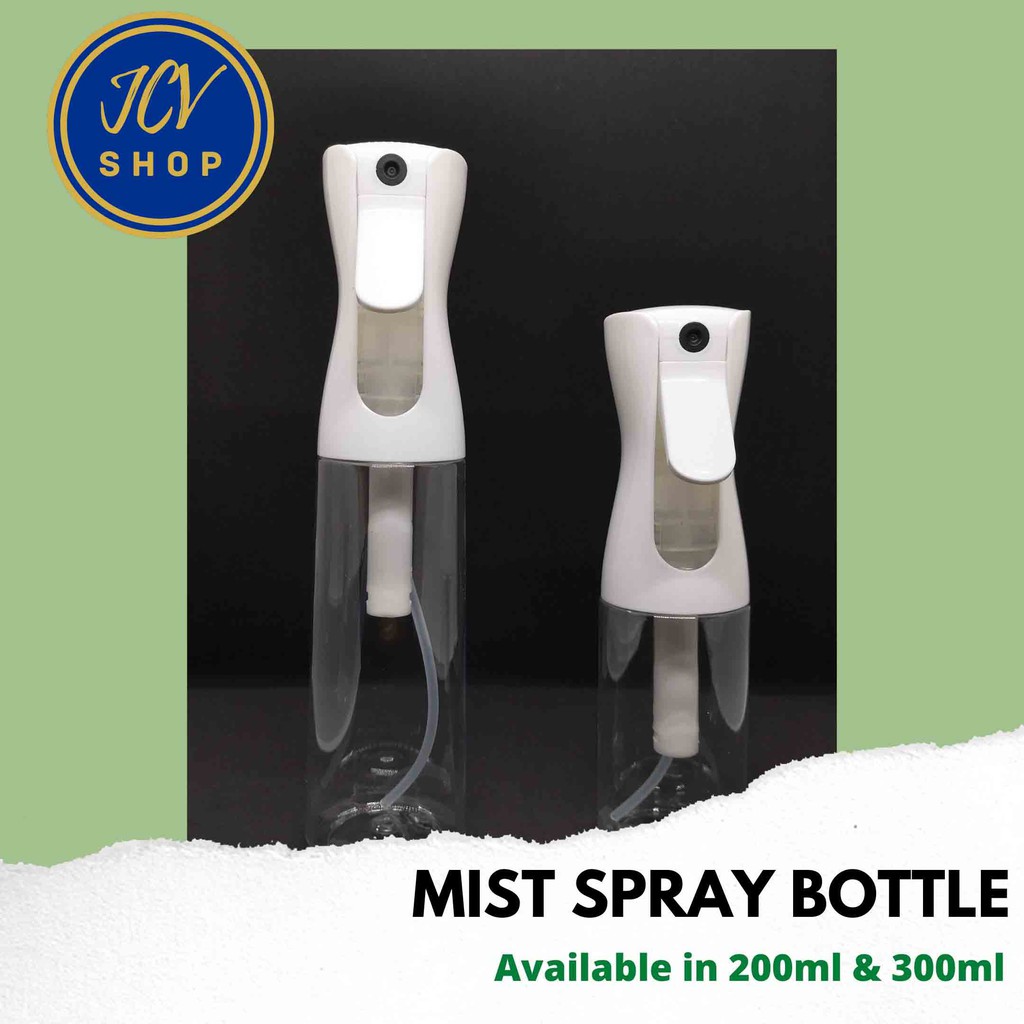 200ML/300ML Spray Bottle Alcohol Mist Dispenser Sanitizer Spray Clear ...