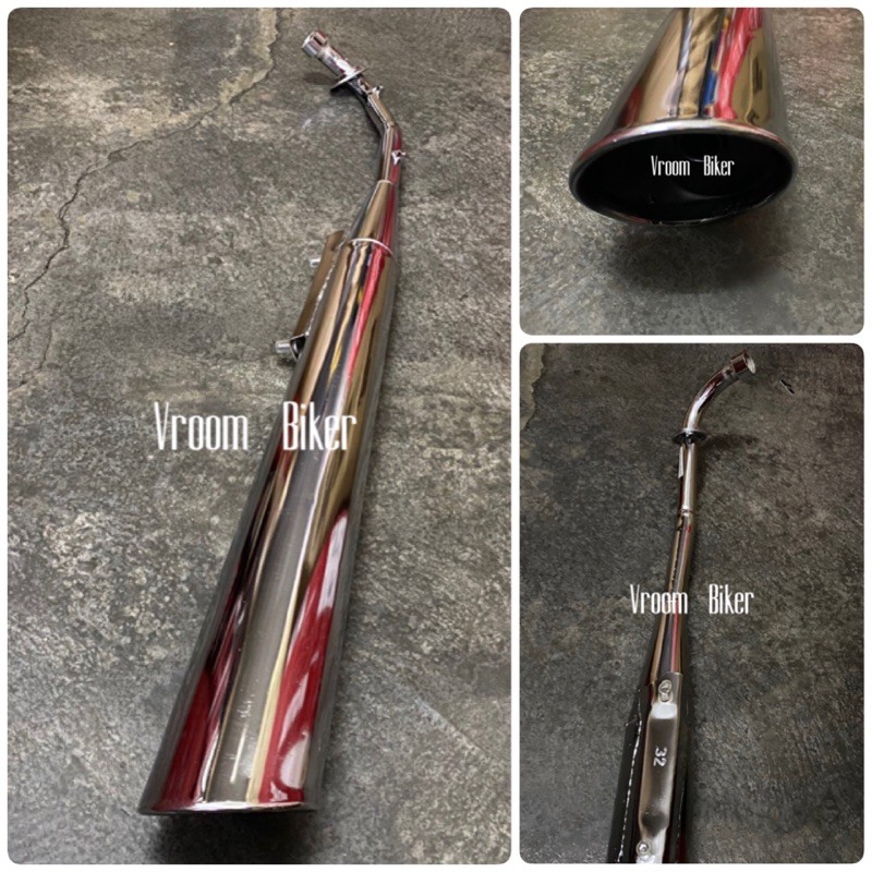 Standard / Racing Exhaust Pipe Ex5 High Power Dream / Kriss100 /MR1 ...