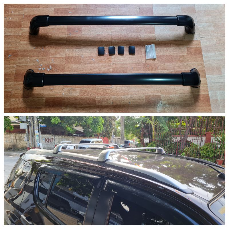 Isuzu MUX 2016-2020 OEM Crossbar Black/Silver Color Available OEM ...