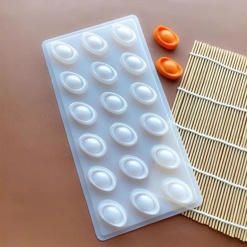 Small Ingot Plastic Pudding Jelly Chocolate Mold Chinese YuanBao ...