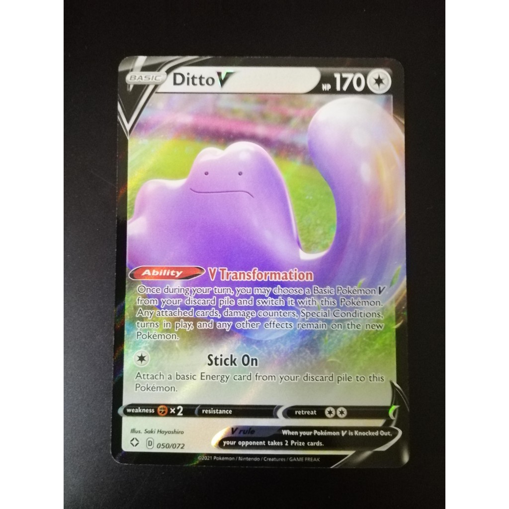 Ditto V - 50/72 - Ultra Rare | Shopee Malaysia