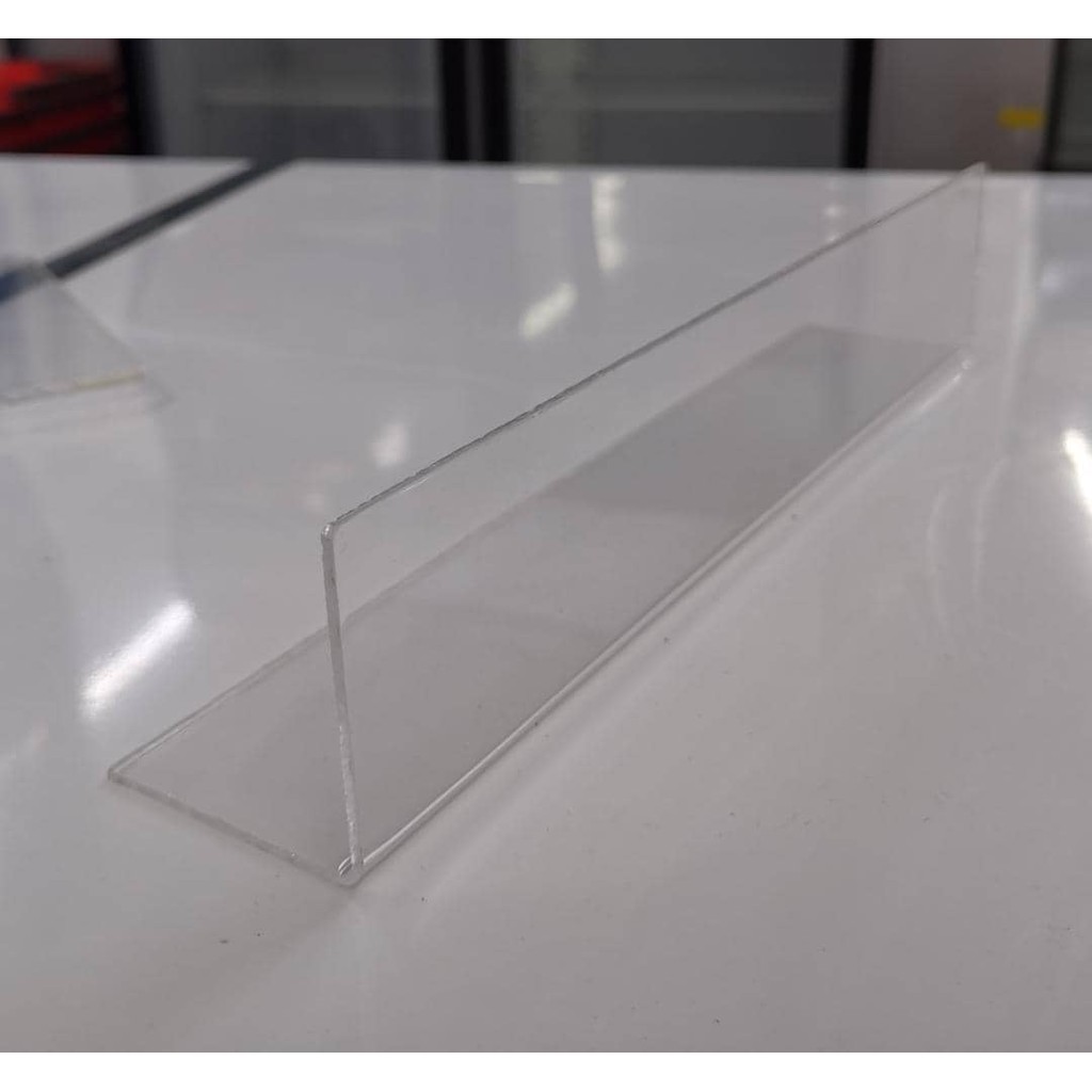 4pcs Acrylic Type L Stopper (34x7.5x10 cm) | Shopee Malaysia