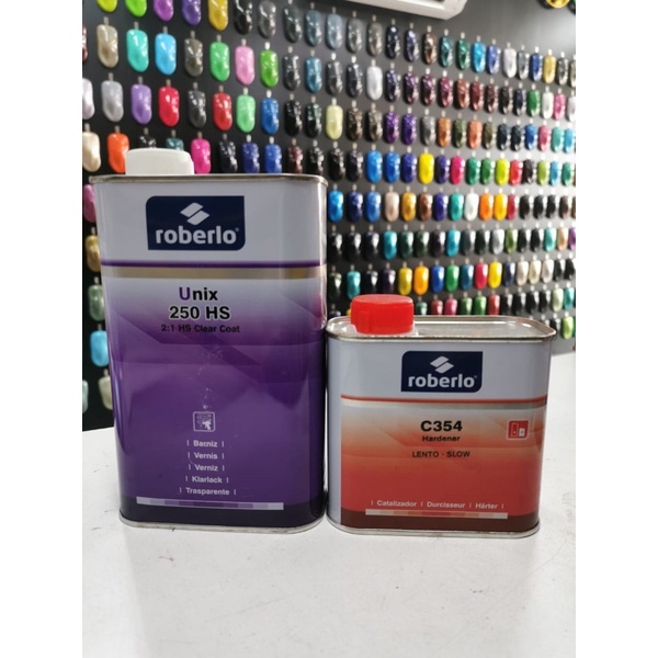 ROBERLO 2:1 Unix 250 HS Clear & C354 Hardener - SET | Shopee Malaysia