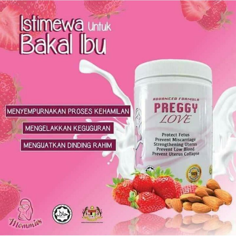 PREGGY LOVE untuk kesihatan & kesuburan rahim | Shopee Malaysia
