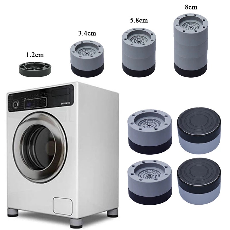 Universal Anti Vibration Feet Pads /Shock Noise Canceling Washing ...