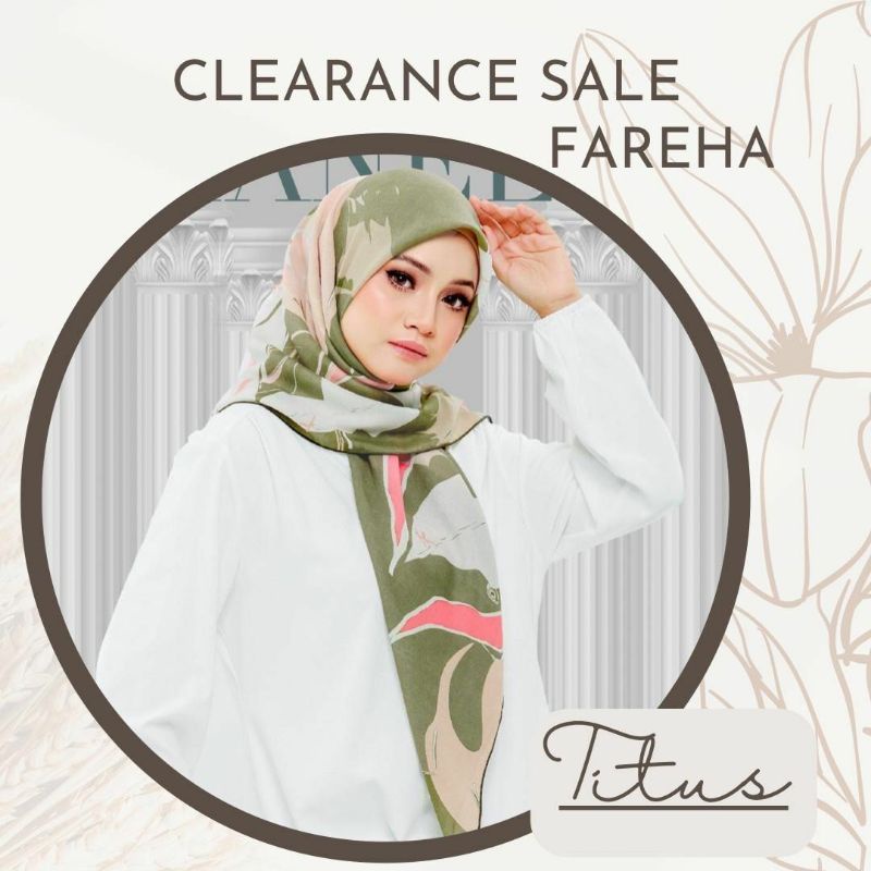 SALES !! FAREHA CHANELLA CODE TITUS | Shopee Malaysia