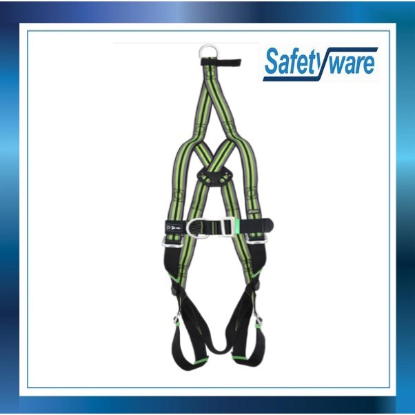 KRATOS Safety Body Harness 2 Attachment Point with Rescue Strap I Outdoor Sport Safety I Fall ...