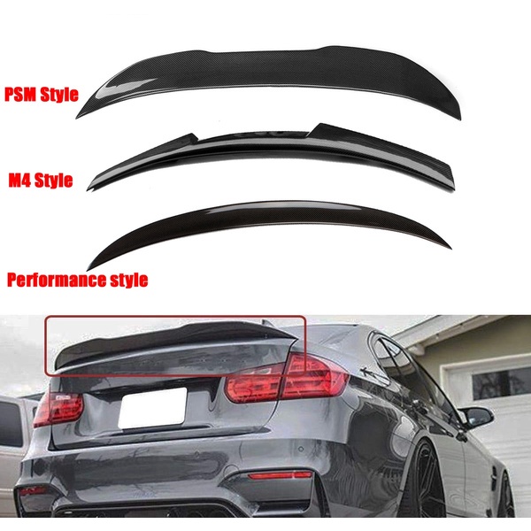 BMW F10 F30 E90 rear spoiler ABS psm spoiler car body part belakang top ...