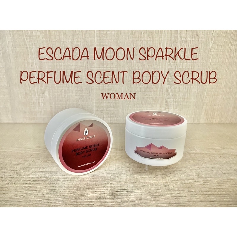 MOON SPARKLE PERFUME SCENT BODY SCRUB - 100 GM / BTL - WOMAN | Shopee ...