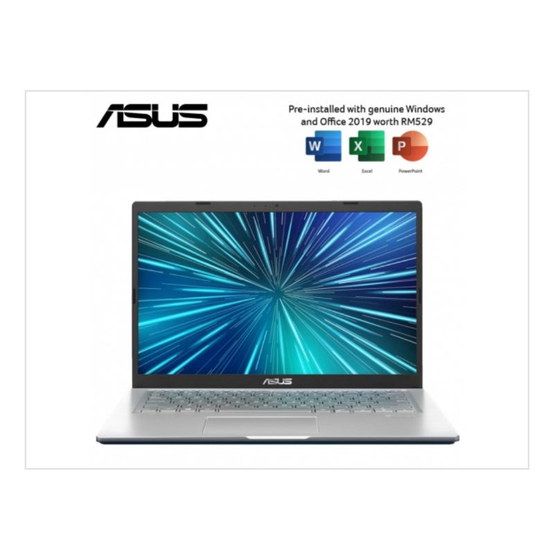 Asus M415D-ABV068TS 14'' Laptop Transparent Silver ( Ryzen 3 3250U, 4GB ...