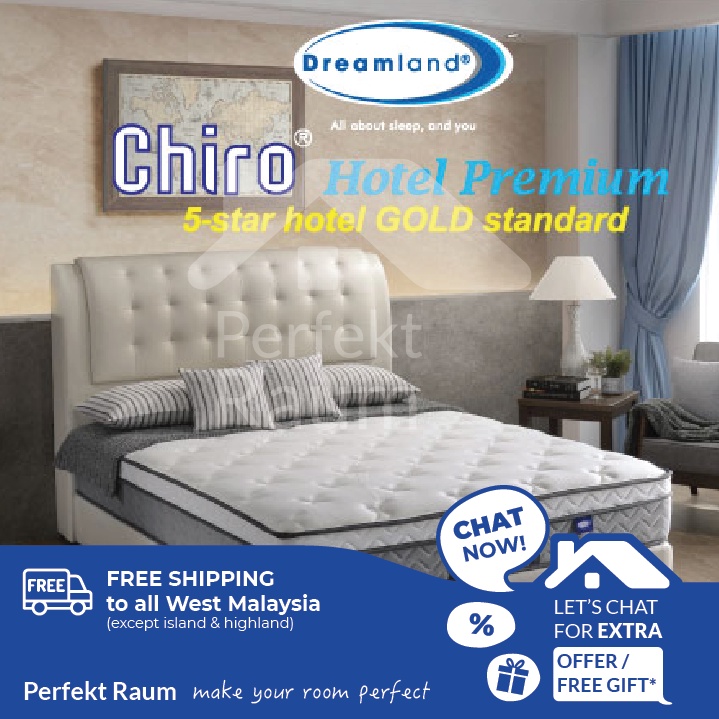 DREAMLAND Chiro Hotel Premium Mattress | Shopee Malaysia