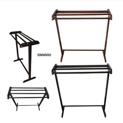 Solid Wooden Towel Clothes Rack Stand/Rak Gantung Tuala telekung ...
