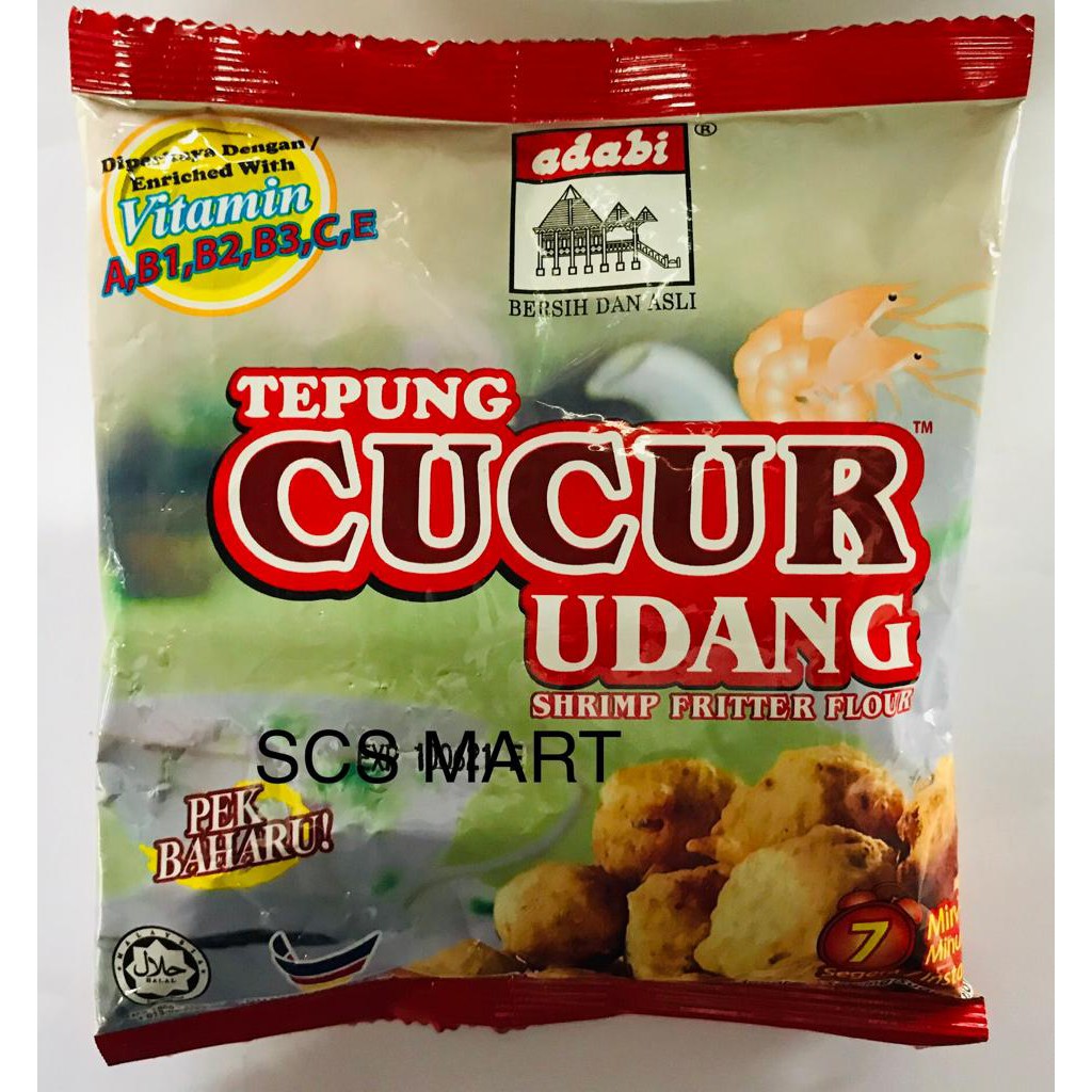 Adabi Shrimp Fritter Flour 200g Tepung Cucur Udang | Shopee Malaysia