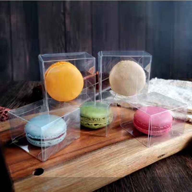 🔥READY-STOCK🔥 Transparent Small Single Macarons Box 马卡龙包装 | Shopee Malaysia