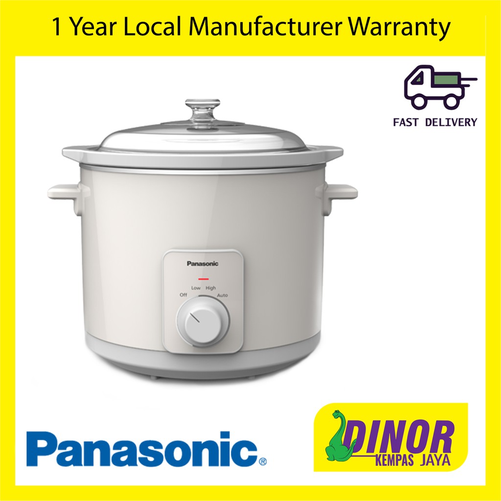 Panasonic 5.0L Slow Cooker NF-N50AGC (Ceramic Pot) | Shopee Malaysia