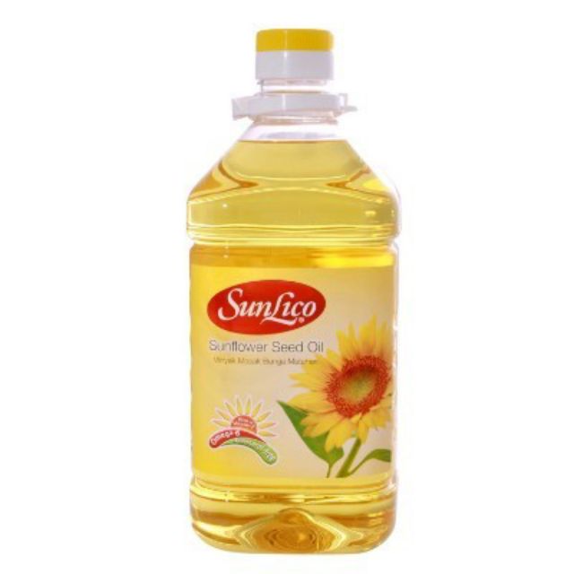 SunLico sunflower oil 3kg | Shopee Malaysia