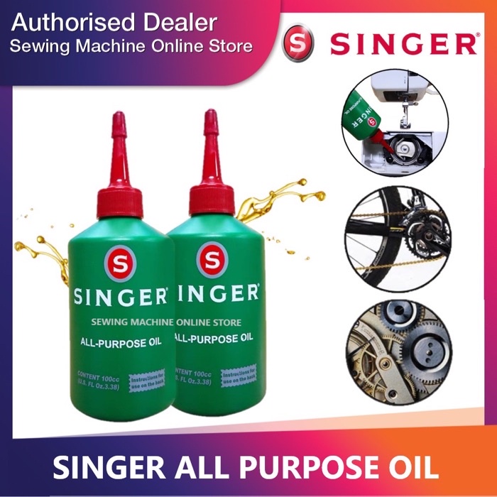 🔥READY STOCK🔥 Singer All Purpose Sewing Machine Oil 80cc / Singer Oil ...