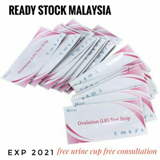 🌸 Ovulation Test OPK / Pregnant Test UPT STRIP FREE Urine Cup🌸 | Shopee ...