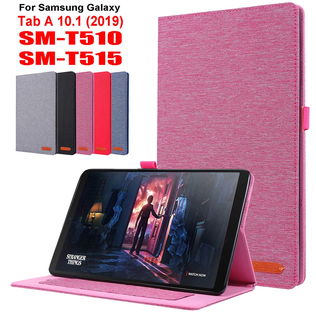 Samsung Galaxy Tab A 10.1 (2019) T510 T515 PU Leather Stand Tablet Case ...