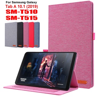 Samsung Galaxy Tab A 10.1 (2019) T510 T515 PU Leather Stand Tablet Case ...