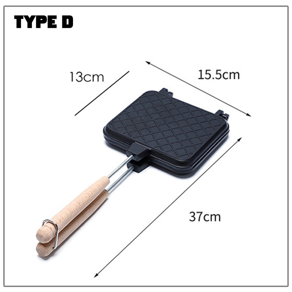 Sandwich Maker Pan Pembakar Roti Sandwich Toaster Panini Maker Bread ...