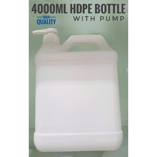4000ml / 4400ml HDPE Bottle with High Quality Pump From Taiwan | Shopee Malaysia