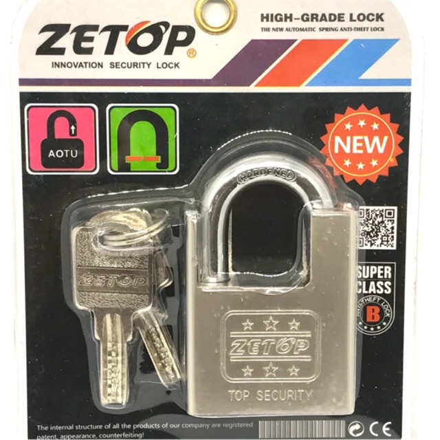 Zetop 5-inch anti-cut lock | Shopee Malaysia